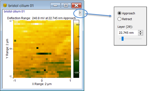 Force Volume Image Analysis
